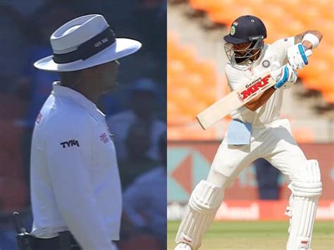 India Vs Australia 4th Test Virat Kohli Fifty Comes Under Controversy
