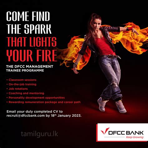 Dfcc Bank Management Trainee Programme Vacancies 2023