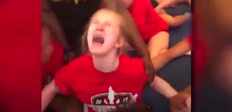 Horrible Video Shows Cheerleader Forced Into Doing Painful Splits By