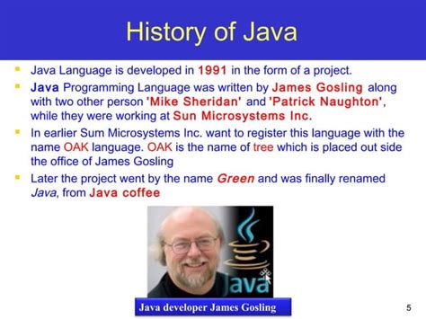 Introduction To Java Programming Basic Structure Variables Data Type Input And Output Ppt