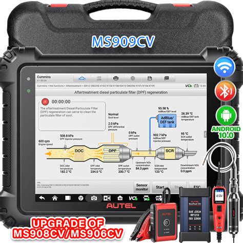 Autel MaxiSys MS909CV Heavy Duty Truck Semi Truck Bus Diagnostic