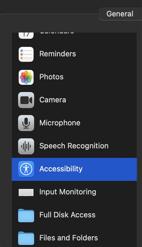 what does accessibility grant to mac app r macos