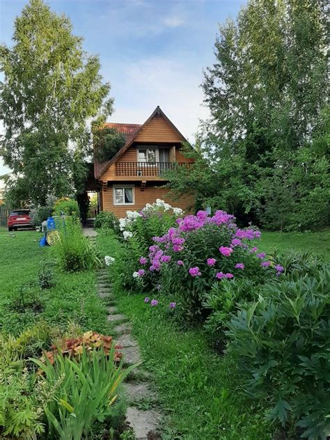 Дом деревянный Home Garden Design Cottage Garden Garden Design