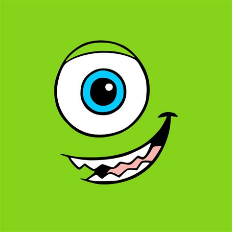 Mike Wazowski Mouth Template