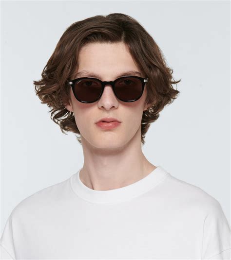 Cartier Eyewear Collection Rounded Acetate Sunglasses Cartier