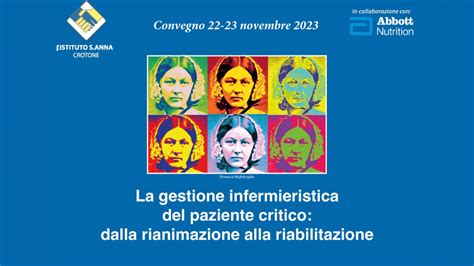 All Istituto S Anna Il Convegno La Gestione Infermieristica Del Paziente Critico Dalla
