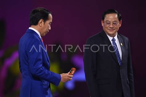 Penutupan KTT Ke 43 ASEAN ANTARA Foto
