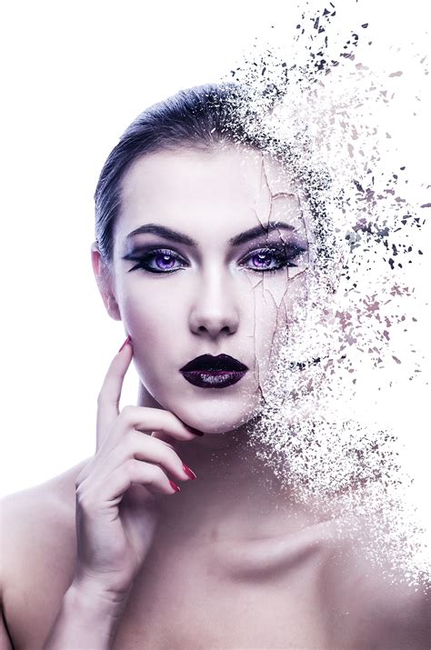 图片素材 女人 头发 摄影 肖像 模型 裂纹 唇 爆炸 发型 口 睫毛 黑发 面对 鼻子 眼 图片 皮肤