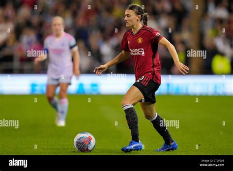 Hannah Blundell 6 Of Manchester United During The The Fa Womens Super