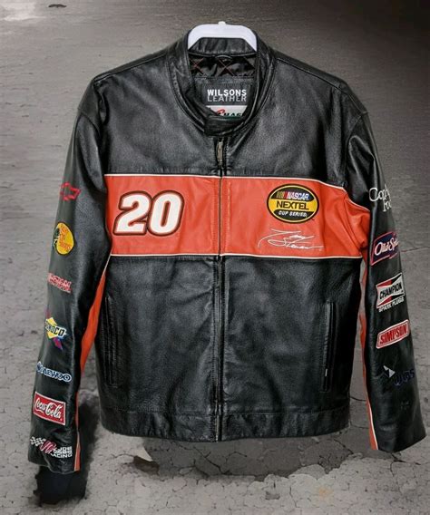 Nascar Tony Stewart Leather Jacket
