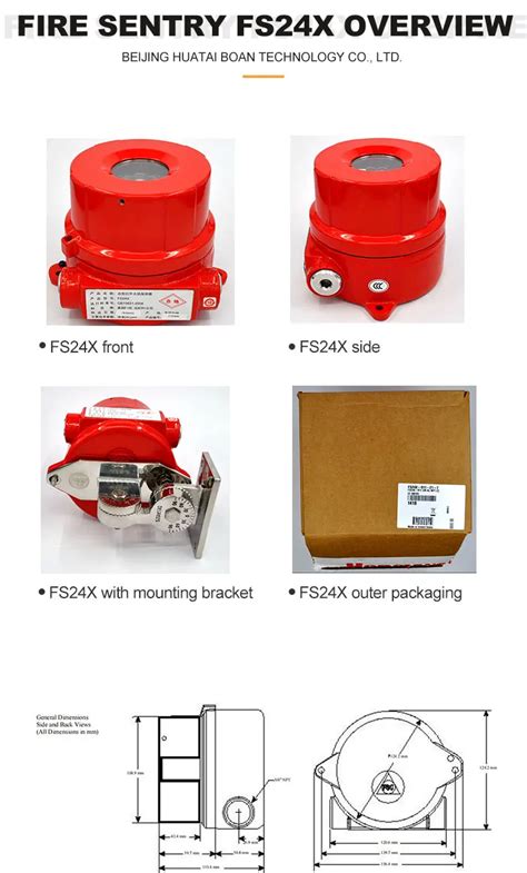 Multispectral Flame Detector Three Frequency Infrared Flame Detector