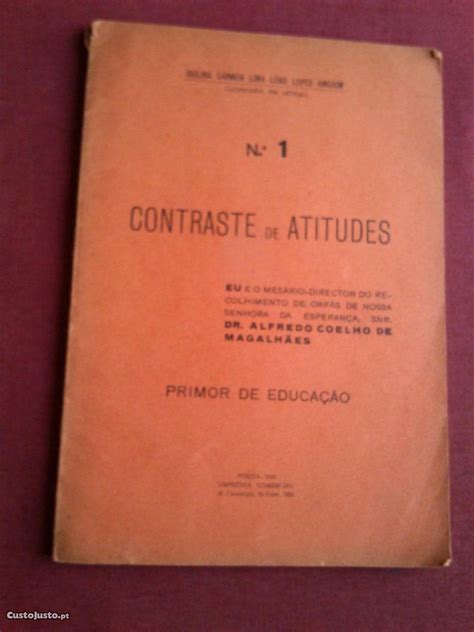 Isolina Amorim Contraste De Atitudes 1935 Assinado Livros à Venda Lisboa 42198568