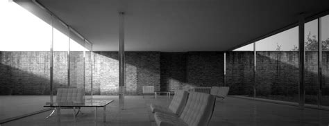 Ludwig Mies Van Der Rohe House With Three Courts At Sixten Sason