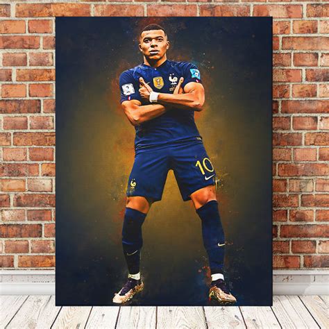 Kylian Mbappé Wall Art