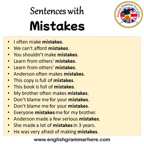 Find The Mistake In The Sentence