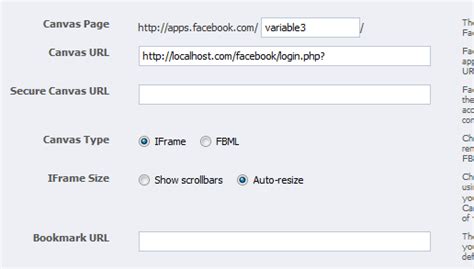 Facebook Canvas Url Stack Overflow