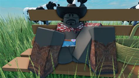 Rule 34 1boy 3d Beard Cowboy Hat Cows Daviiblue Grass Field Legs