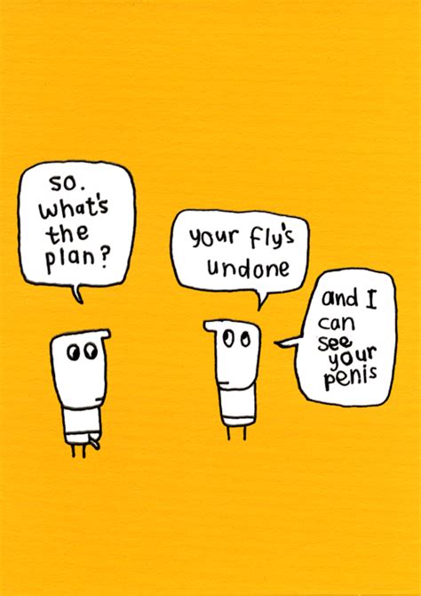 Funny Greeting Card By Hazel Bee Flys Undone Comedy Card Company