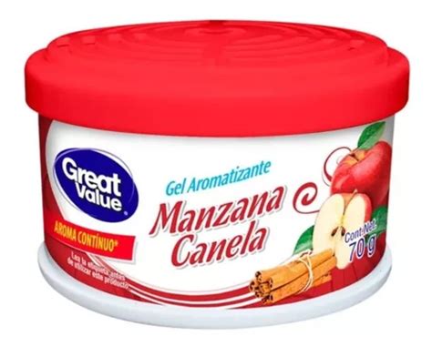 Gel Aromatizante Great Value Manzana Canela G MercadoLibre
