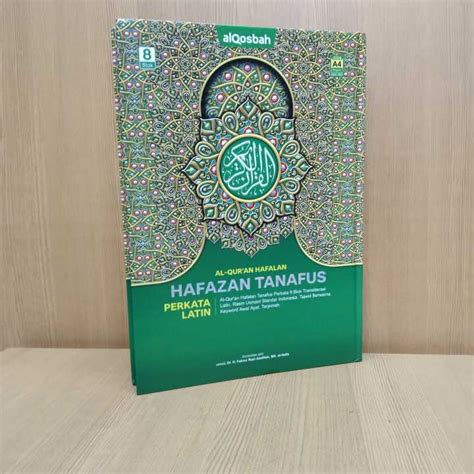 Al Quran Hafalan Hafazan Perkata Latin 8 Blok Tanafus A4 Besar Ukuran