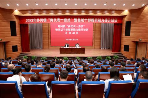 学思践悟强本领，踔厉奋发新征程！外冈镇举办“两代表一委员”暨基层干部履职能力提升培训工作人民发展