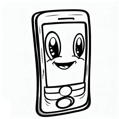 Dibujos De Telefono Para Colorear E Imprimir Coloringlib