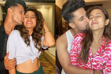Ravi Dubey Plants Kiss On Queen Sargun Mehtas Cheek Gives Her