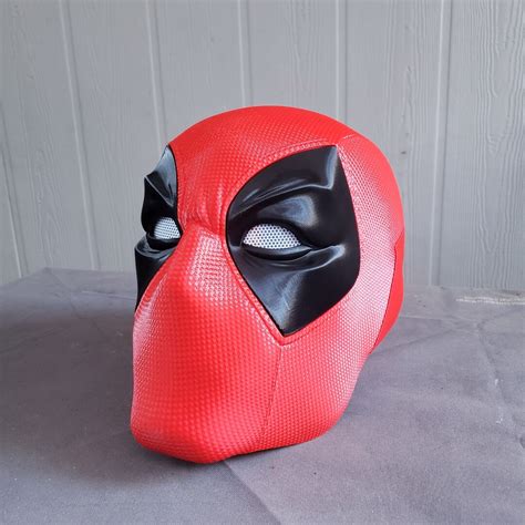 Deadpool Comic Style Inspired Fan Art Helmet 3d Printed Mask Costume