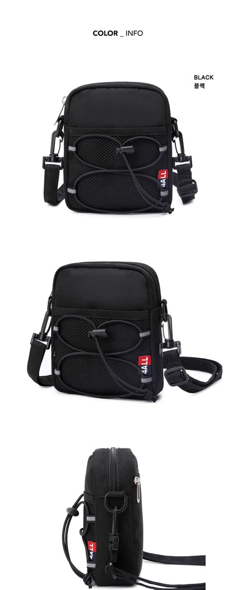 메쉬 조임끈 여행용크로스백 캐주얼미니백 21400원 모리드 디비디비