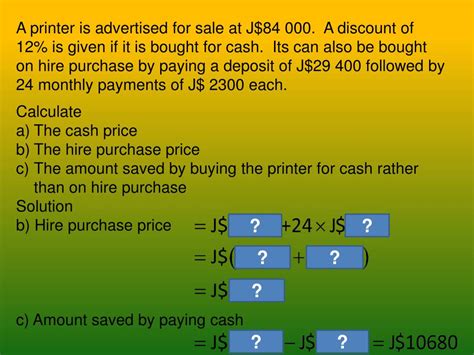 Ppt Unit 9 Consumer Arithmetic Powerpoint Presentation Free Download