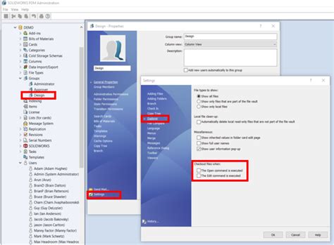SOLIDWORKS PDM Checkout Files When Setting GoEngineer