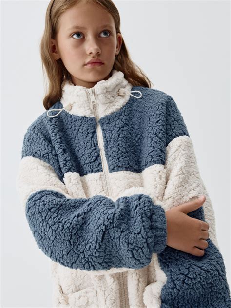 Куртка Девочки Sela голубой размер 164 Демисезон оверсайз Без наполнителя Китай купить C