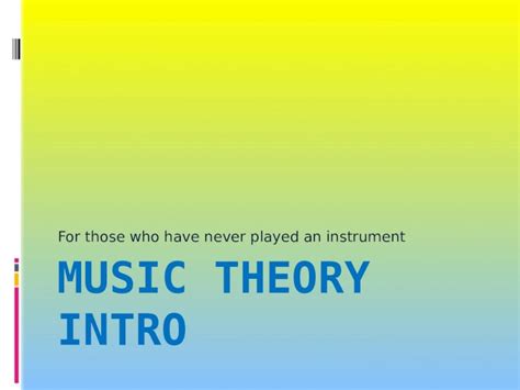 Pptx Music Theory Intro Dokumen Tips