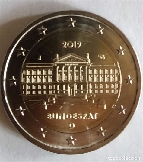 Moneda 2 Euros Conmemorativa Alemania 2019 Bu Vendido En Venta Directa 200038795
