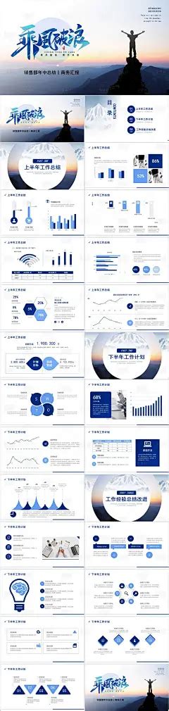 50页简约商业投资创业融资计划书提案数据分析总结汇报ppt模板 图片 Ppt演示模板图片素材 花瓣网