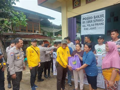 ABUJAPI Sumsel Peduli Korban Banjir Bandang Lahat SecurityNews
