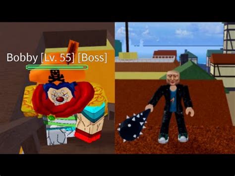 Defeating Bobby Roblox Blox Fruit Youtube