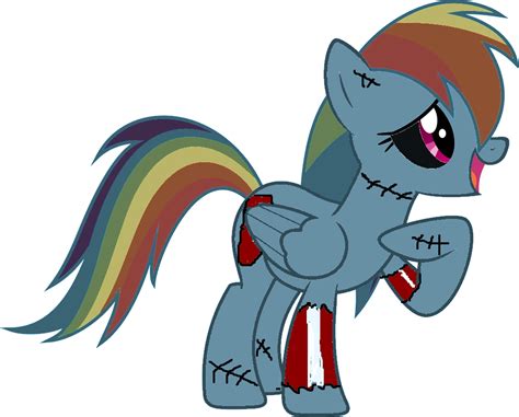 Undead Rainbow Dash Cupcake By Scootaloo98686 On Deviantart