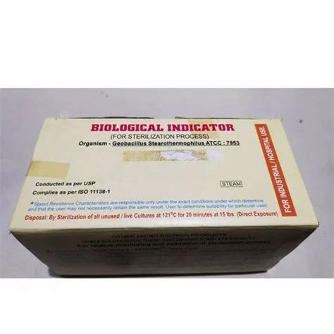 Biological Indicator Steam At ₹ 75piece In Surat Id 2850163566097