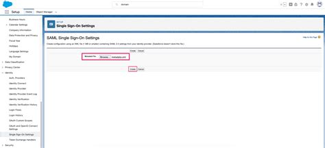 Configuring Saml Sso For Salesforce Identity360