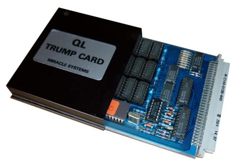 Ql Trump Card 786k Ram Expansion Peripheral Computing History