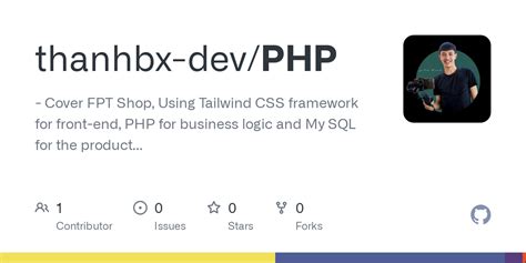 Github Thanhbx Dev Php Cover Fpt Shop Using Tailwind Css Framework For Front End Php For