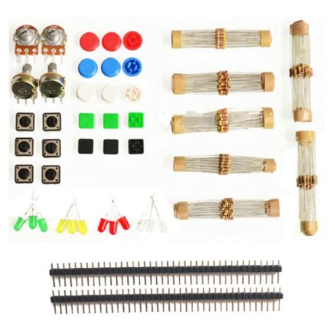 kit componenti base per arduino e raspberry