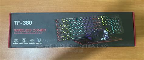 T Wolf In Gaming Wireless Combo Kit Keyboard Set Tf In Lartebiokorshie Computer