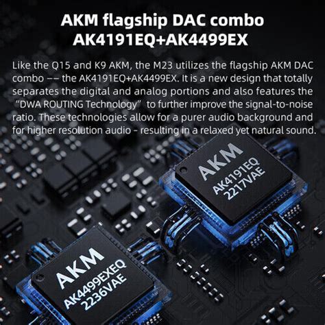 Fiio M23 Hi Res Music Player Amp Usb Dac Wak4191eqak4499ex Peq Dark