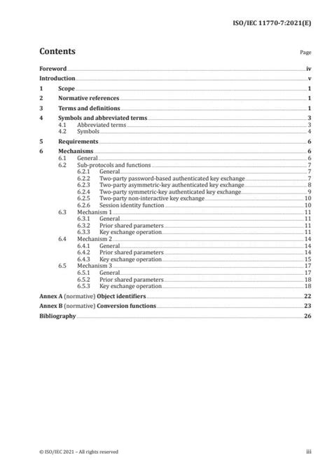ISO IEC Information Security Key Management Part Cross Domain Password Based