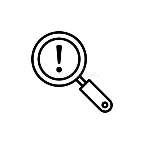 Finding Problem Icon Set Problem Finding Or Identification Vector Symbol In A Black Filled And