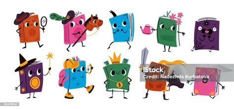 Buku Karakter Kartun Selamat Volume Perpustakaan Maskot Sastra Lucu