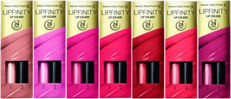 Max Factor Lipfinity Color Chart