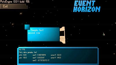 Lwjgl3 Game Event Horizon Animated Windows Preview Youtube